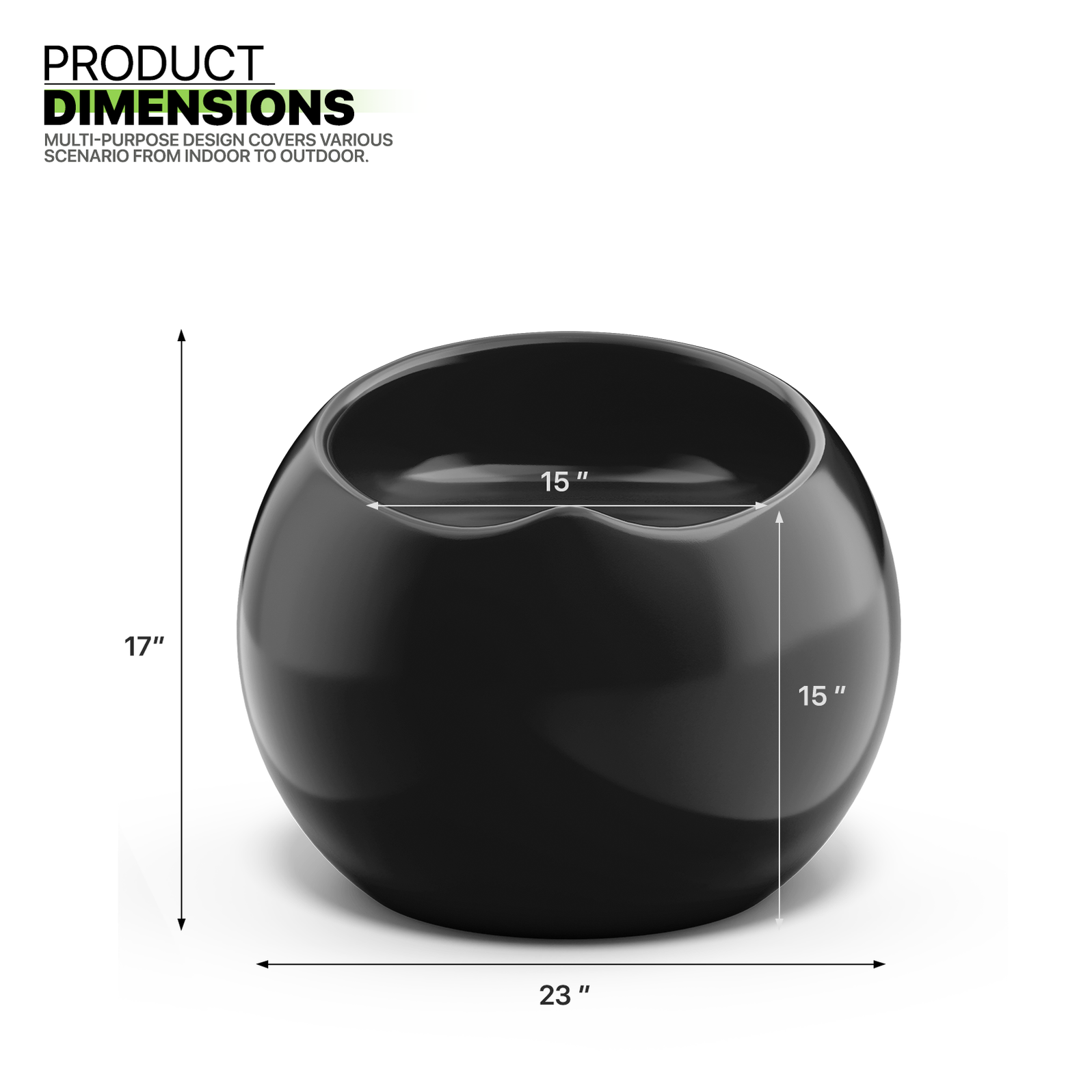 Fiberglass Round Lounge Chairs Patio Living Room Party Club Event ...