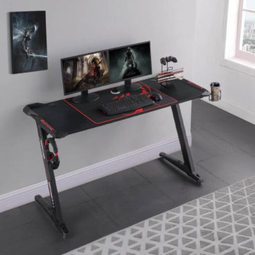 Coaster 802435 | Z-Shaped Gaming Desk 60''– Magshion Furniture