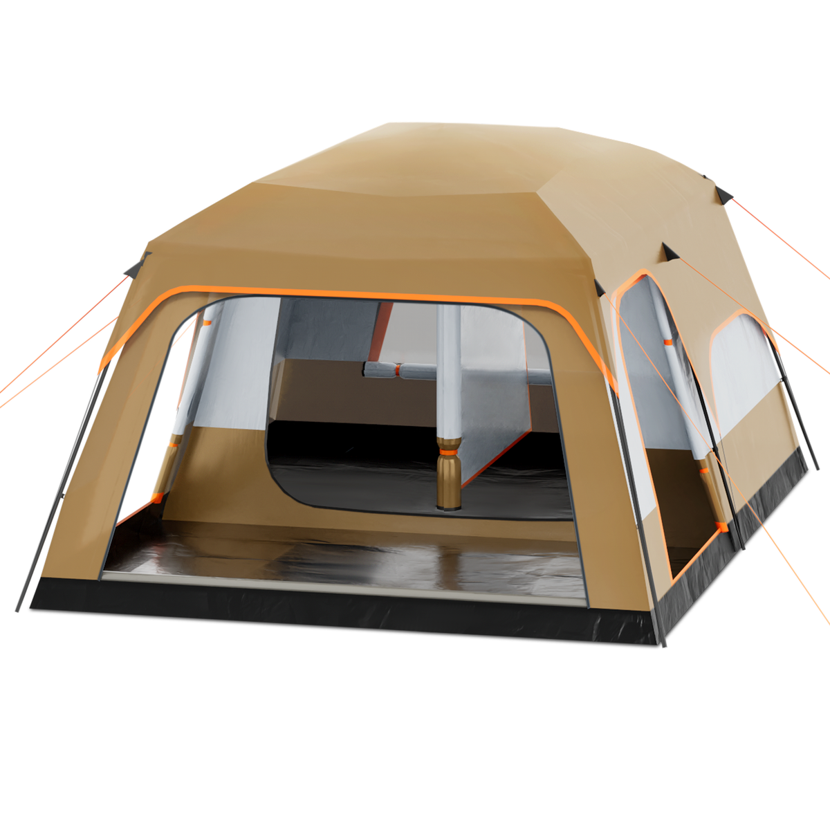 181'' Length Camping Tent - Detachable Room Divider– Magshion Furniture